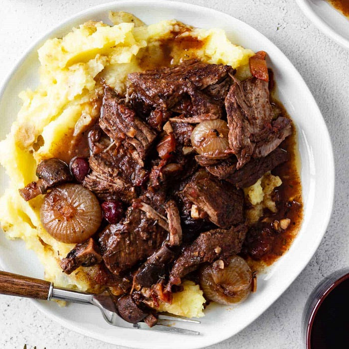 Slow Cooked Boneless Beef Ribs in Pomegranate Sauce – Happy Penguin ...